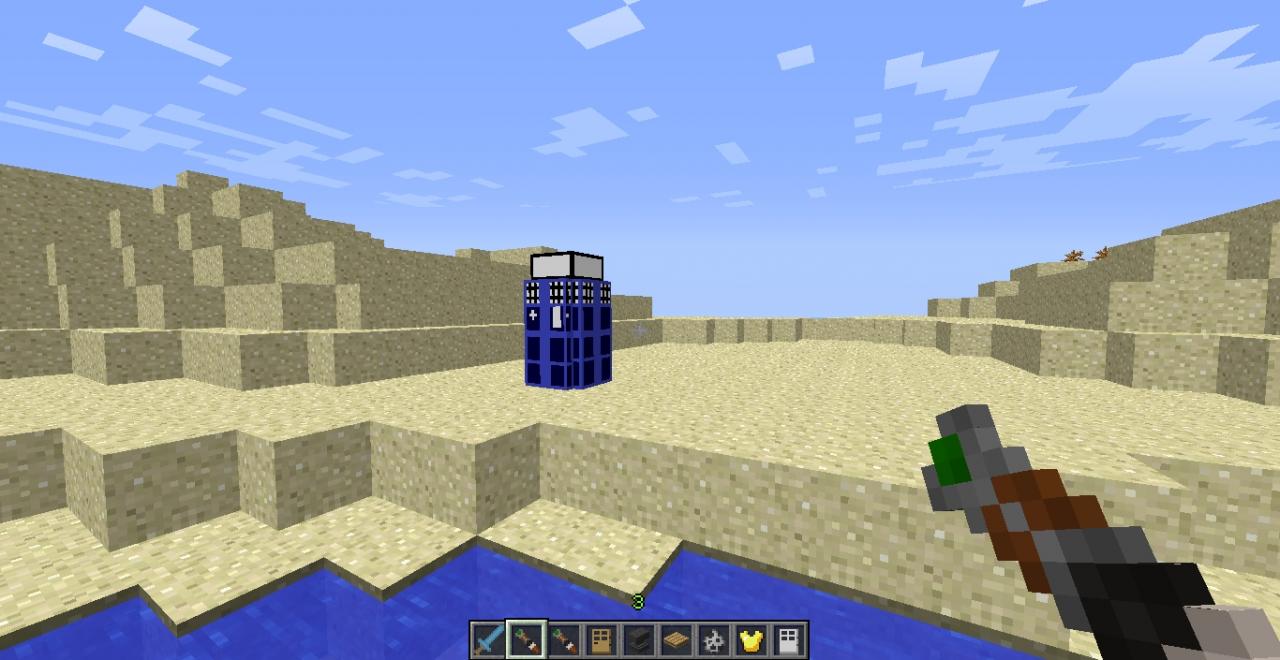 Doctor Who adventure Minecraft Map