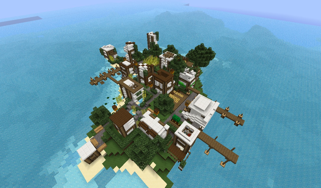 Dapuka [Modern island] Minecraft Map