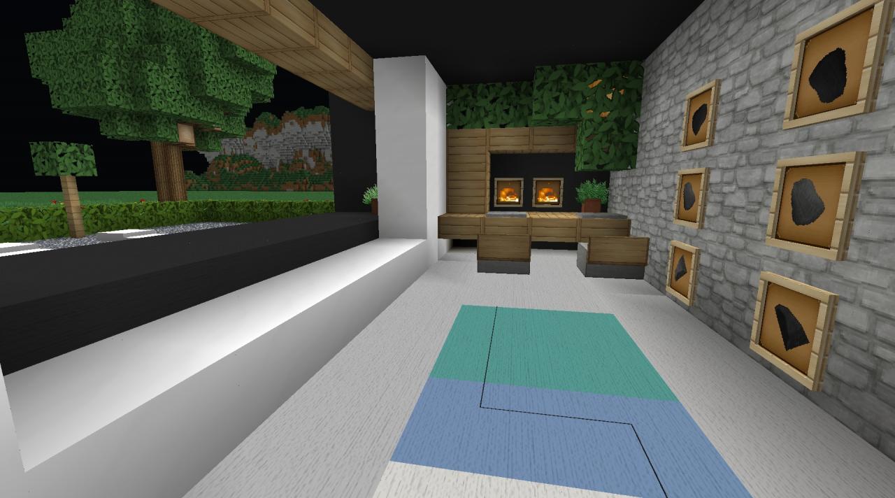 [Modern] The Spring Abode - Luxury Estate Home Minecraft Map
