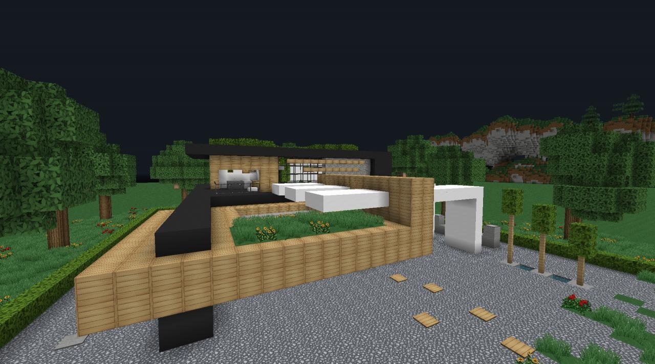 [Modern] The Spring Abode - Luxury Estate Home Minecraft Map