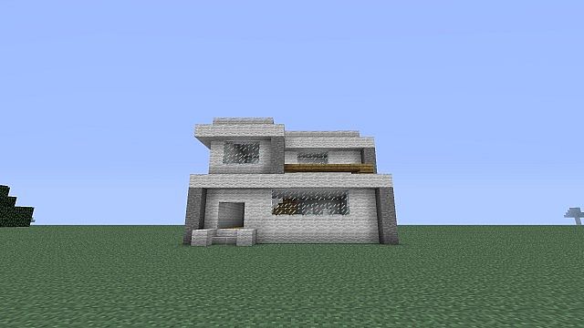 Modern House Model 1 Minecraft Map
