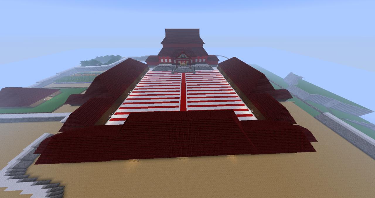 Shuri Castle complex Minecraft Map