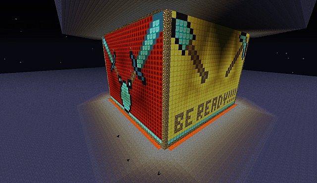 40x40 Spleef Arena Big:Download Available soon Minecraft Map