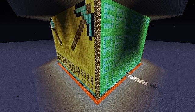 40x40 Spleef Arena Big:Download Available soon Minecraft Map