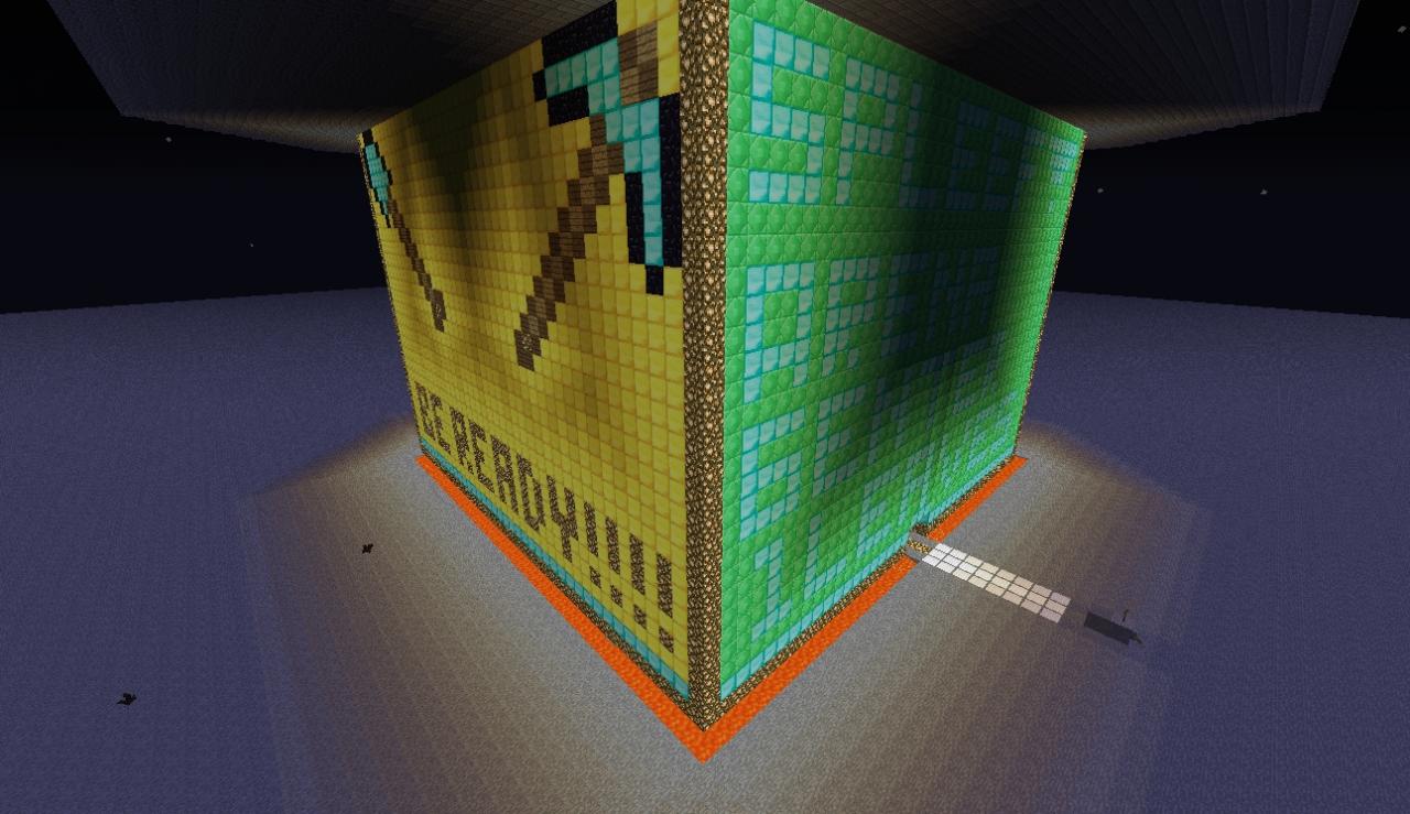 40x40 Spleef Arena Big:Download Available soon Minecraft Map