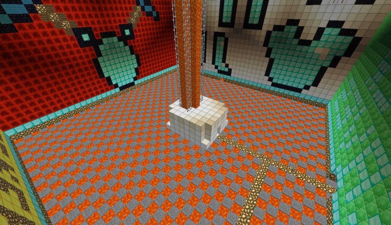 40x40 Spleef Arena Big:Download Available soon Minecraft Map