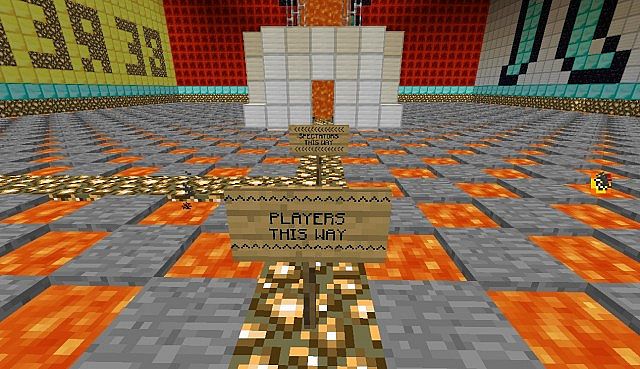 40x40 Spleef Arena Big:Download Available soon Minecraft Map