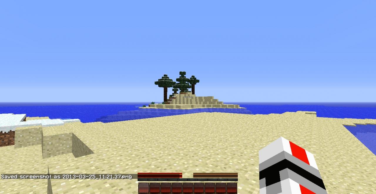 BEACH SURVIVAL Minecraft Map