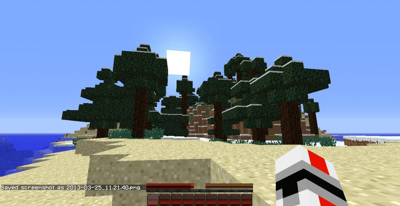 BEACH SURVIVAL Minecraft Map