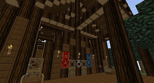 Mountain Dining Hall Minecraft Map