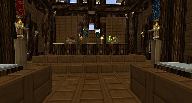 Mountain Dining Hall Minecraft Map