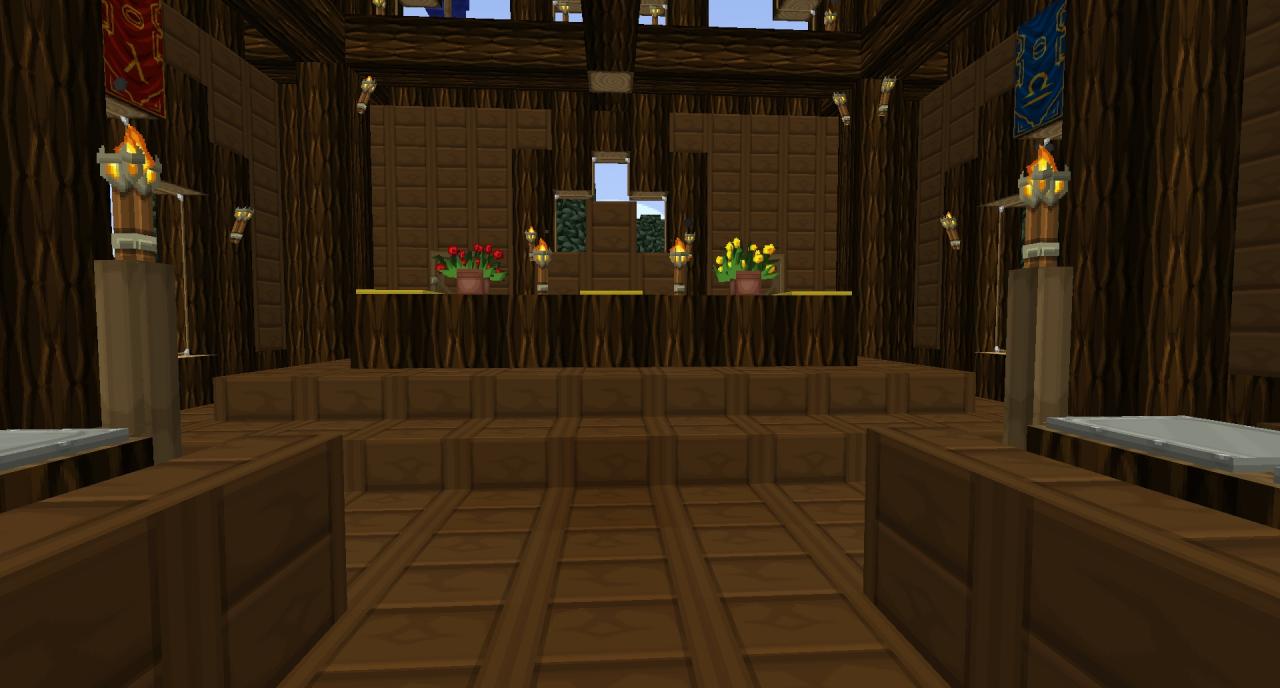 Mountain Dining Hall Minecraft Map