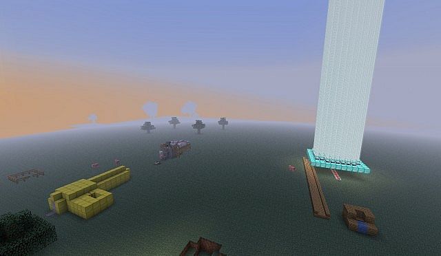 Beacon light tower Minecraft Map