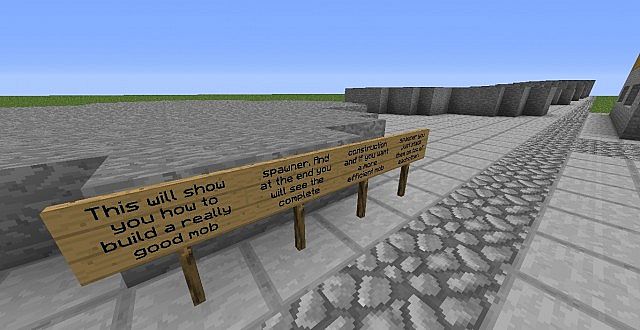 Mob spawning/traps Minecraft Map