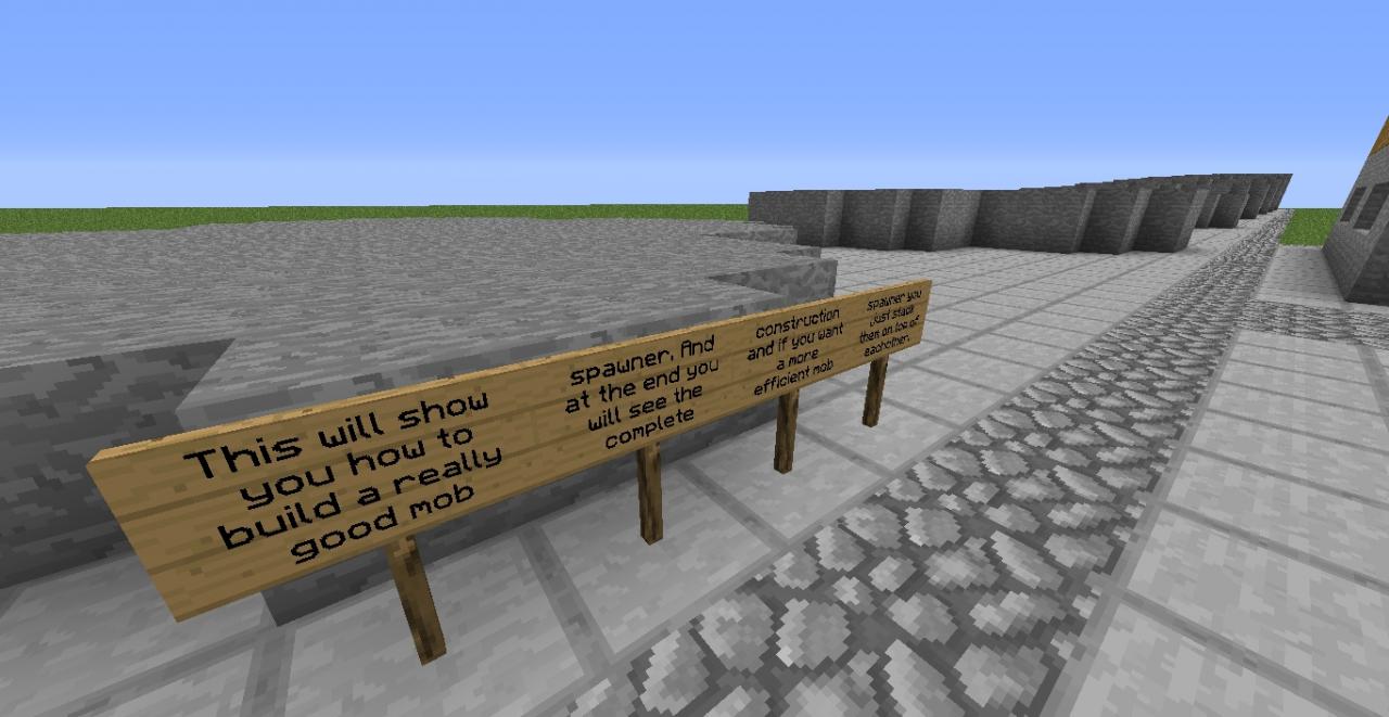 Mob spawning/traps Minecraft Map