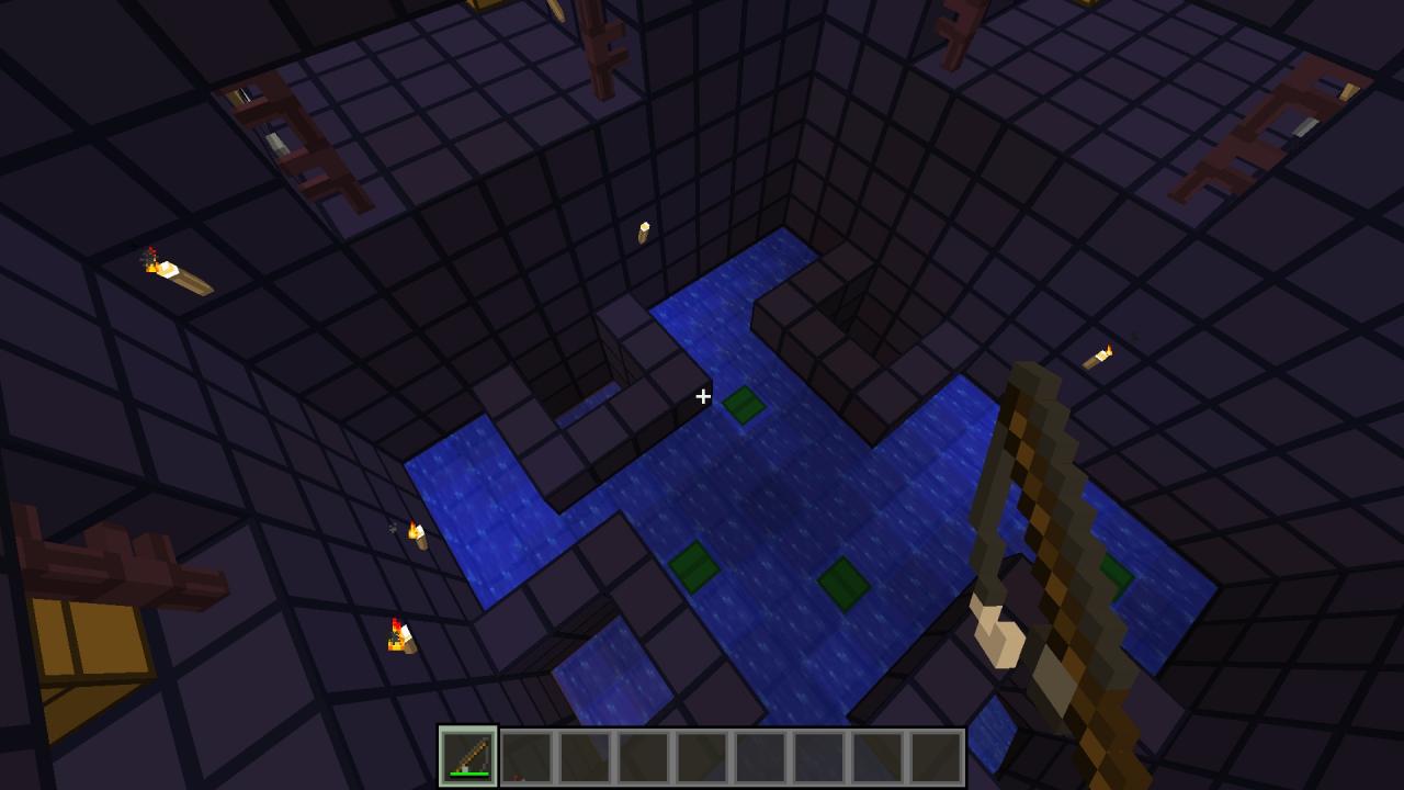 creeper fishing Minecraft Map