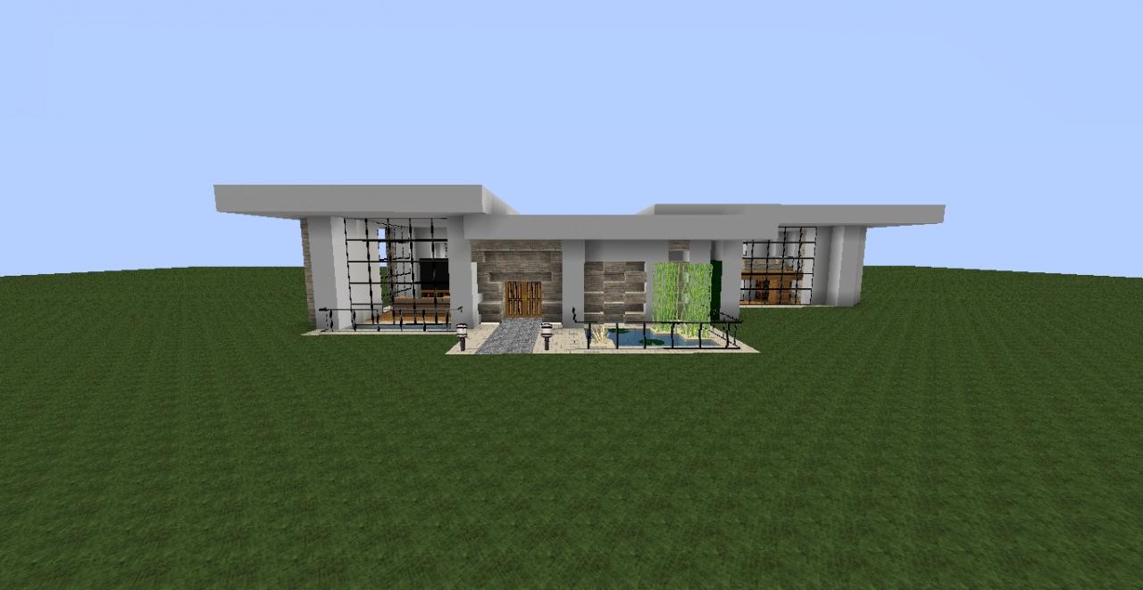 Professional Modern House Minecraft Map