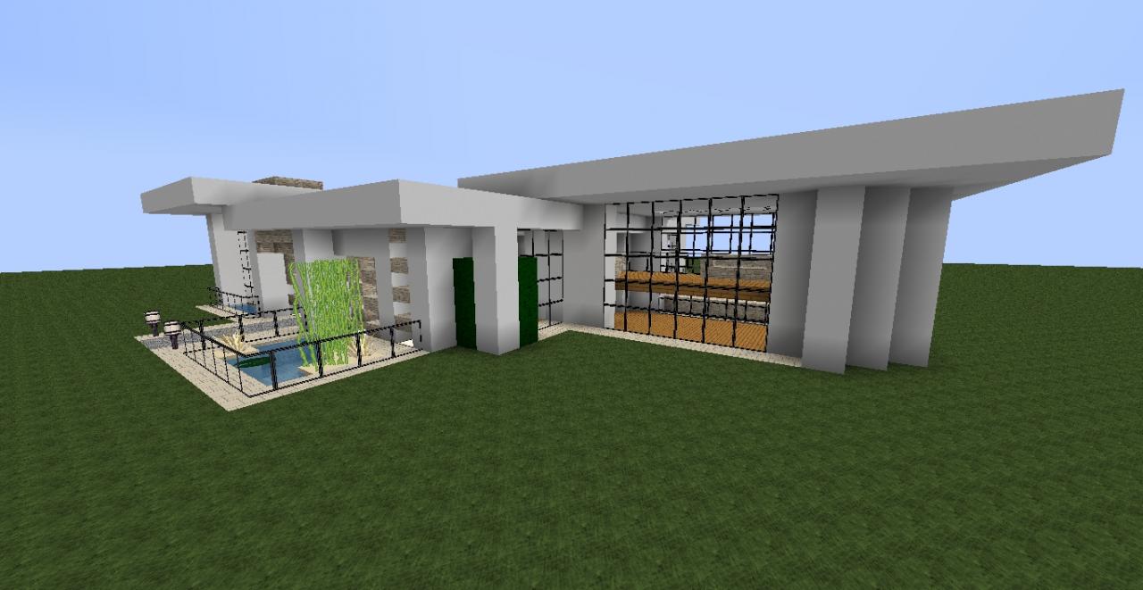 Professional Modern House Minecraft Map