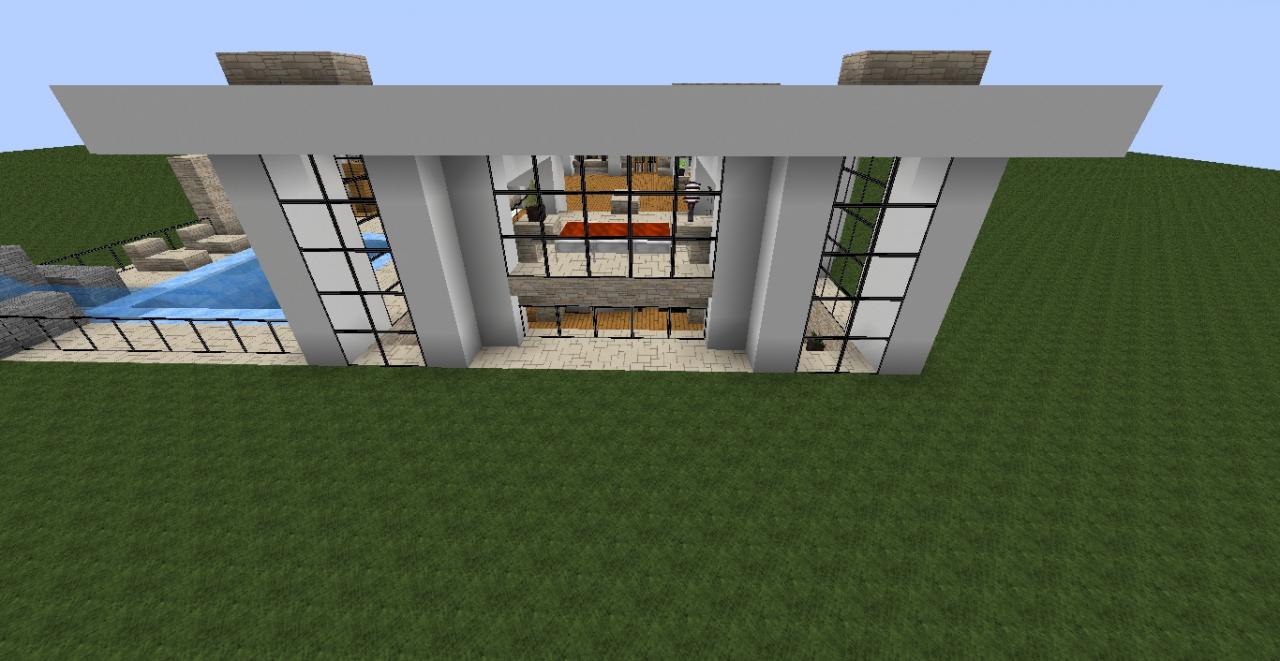 Professional Modern House Minecraft Map