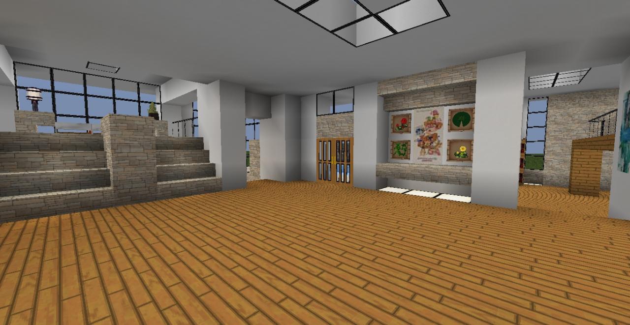 Professional Modern House Minecraft Map