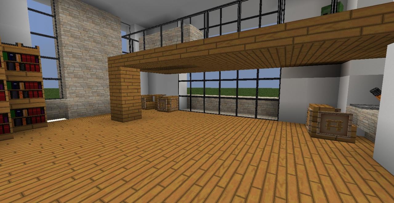 Professional Modern House Minecraft Map