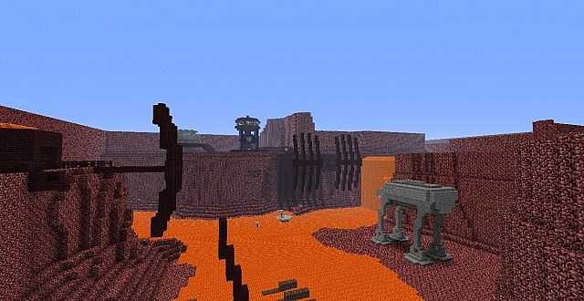 Star Wars Mustafar Minecraft Map