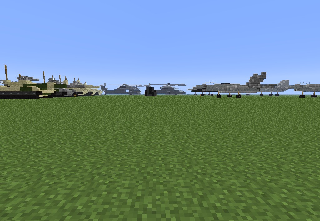 Military Vehicles Minecraft Map