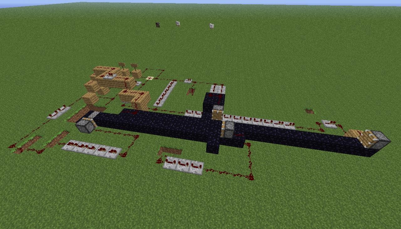 [1.5.2] My Redstone Place (Cannons, trap house and trap) Minecraft Map