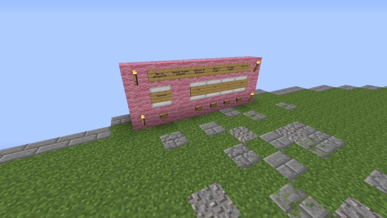 Pig Racing! Minecraft Map
