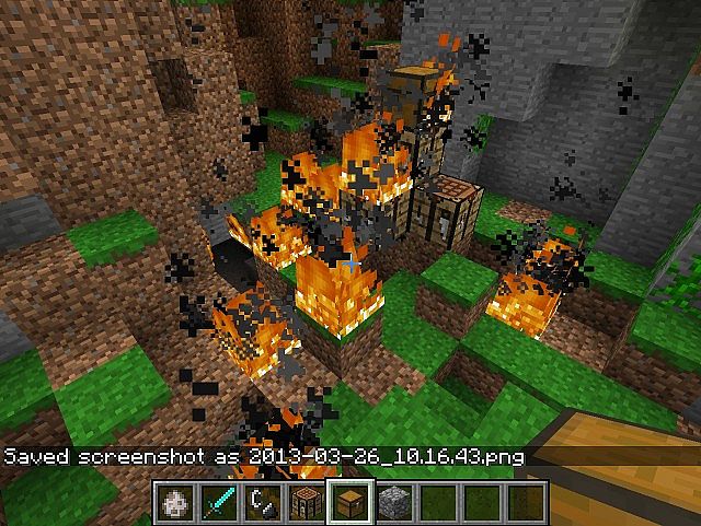 Crazy Fire Mod [1.5.1] Minecraft Mod