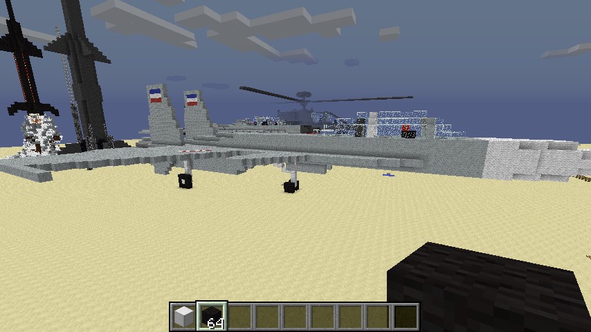 Sukhoi SU-37 Terminator Minecraft Map