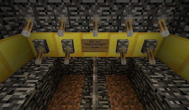 Traps,Traps you guessed it TRAPS Minecraft Map