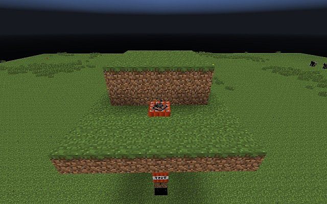 Bouncing TNT Minecraft Map