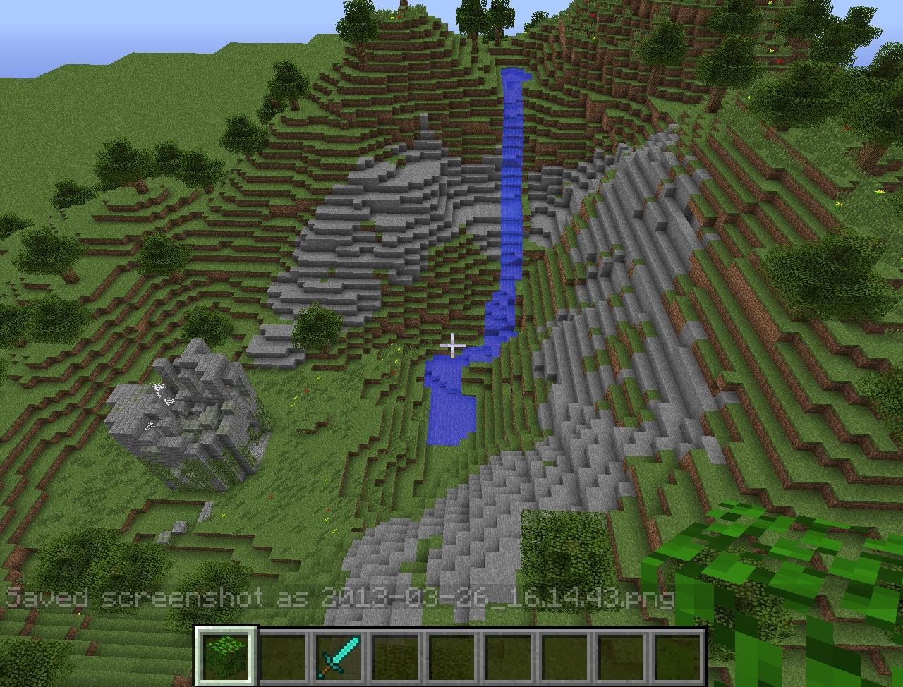 Magicpoint with Building a Flying Island and a Giant tree Minecraft Map