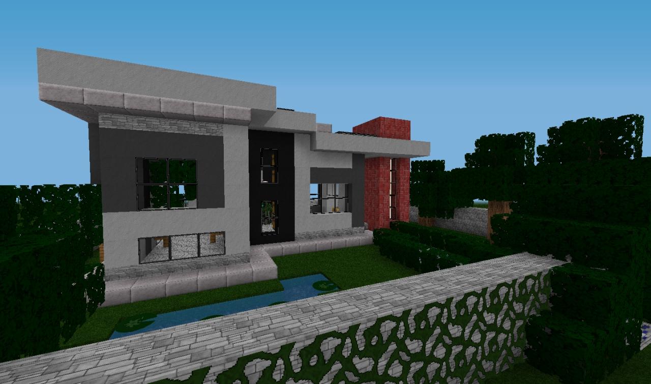 Modern Build Minecraft Map