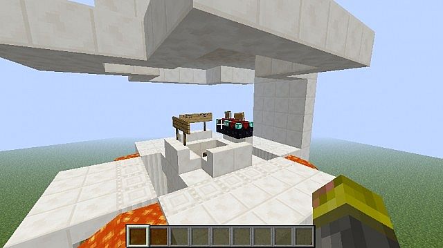 Skeleton survival Minecraft Map