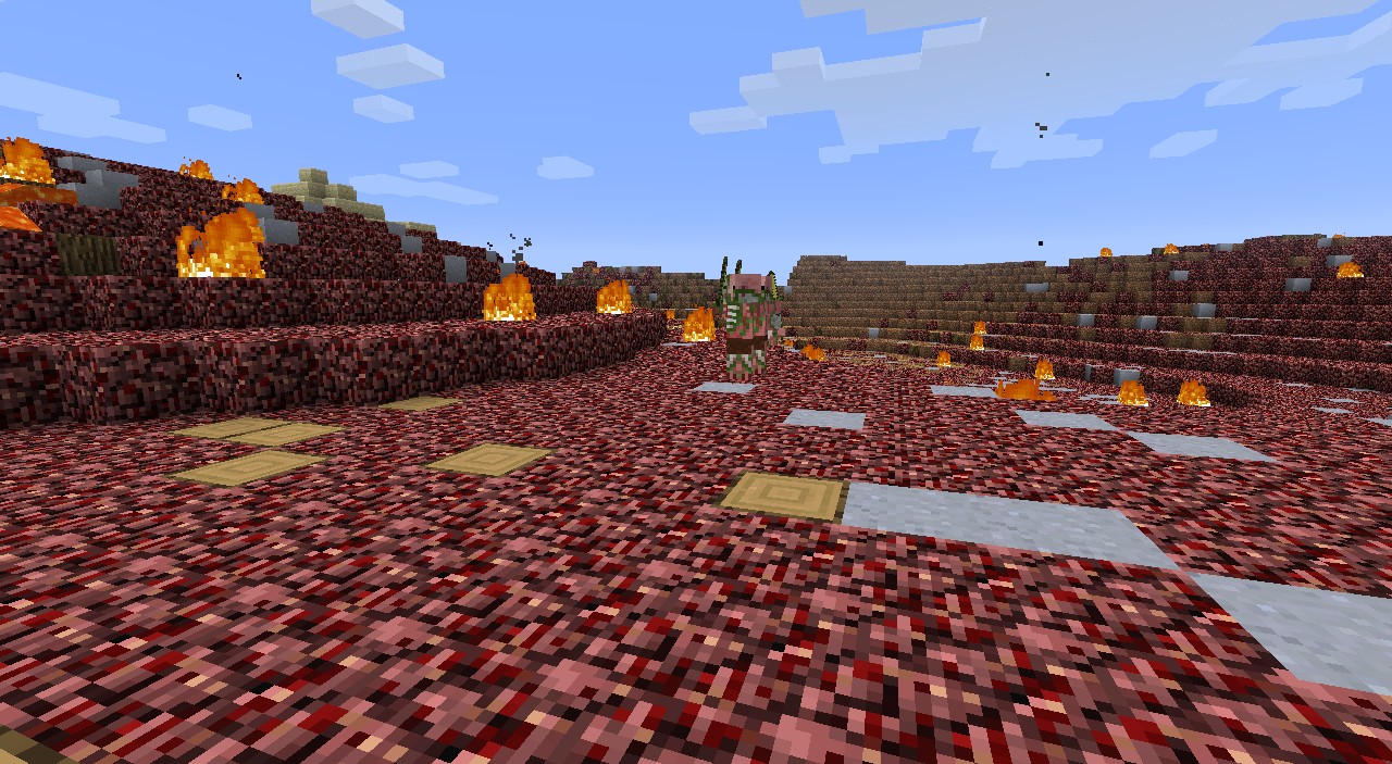 Epic Nether Survival Minecraft Map