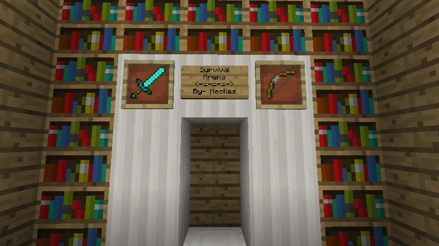 "Survival Arena"-PvP Arena Minecraft Map