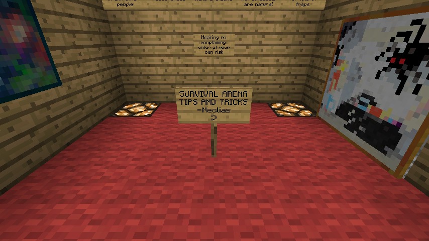 "Survival Arena"-PvP Arena Minecraft Map