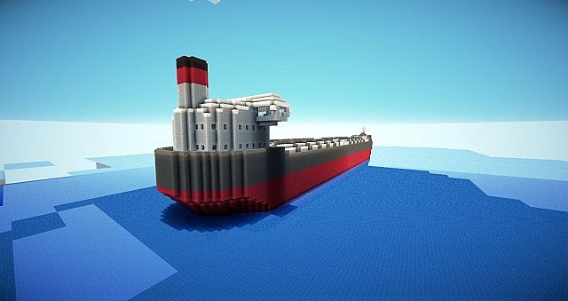 Minecraft Oil Tanker Minecraft Map