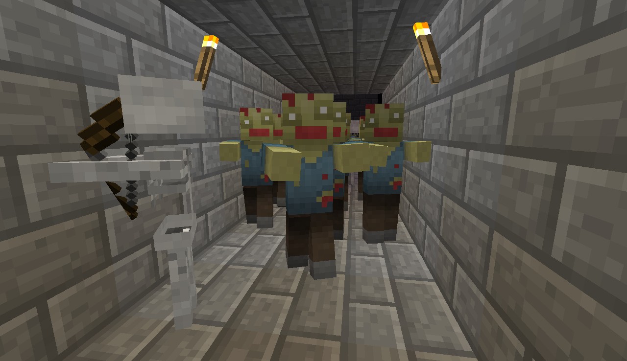 The Zombie's Curse Minecraft Map