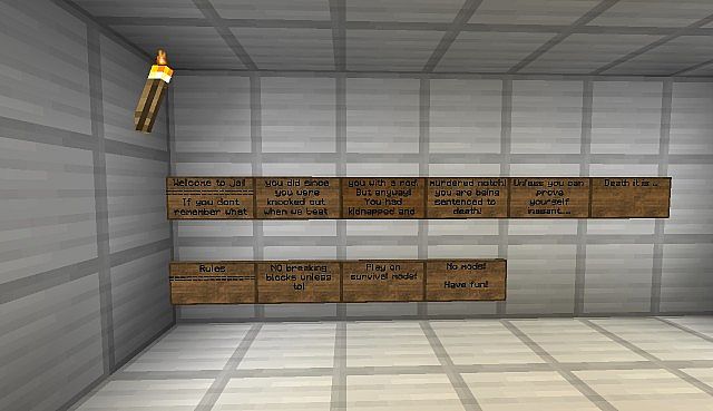 Prison Escape! Minecraft Map