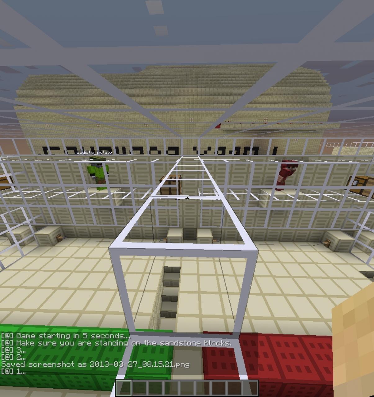 Parkour Race! [6 Stages - 4 Player] Minecraft Map