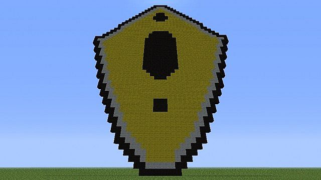 Warning Shield Minecraft Map