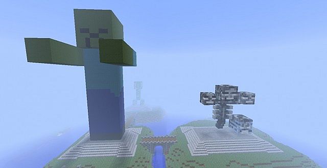 Statues Island Minecraft Map