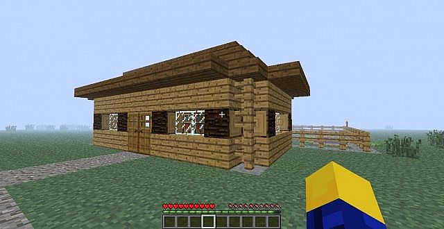 Old Wood Shack House Minecraft Map