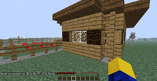 Old Wood Shack House Minecraft Map