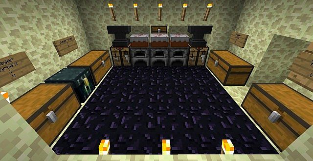 end survival Minecraft Map