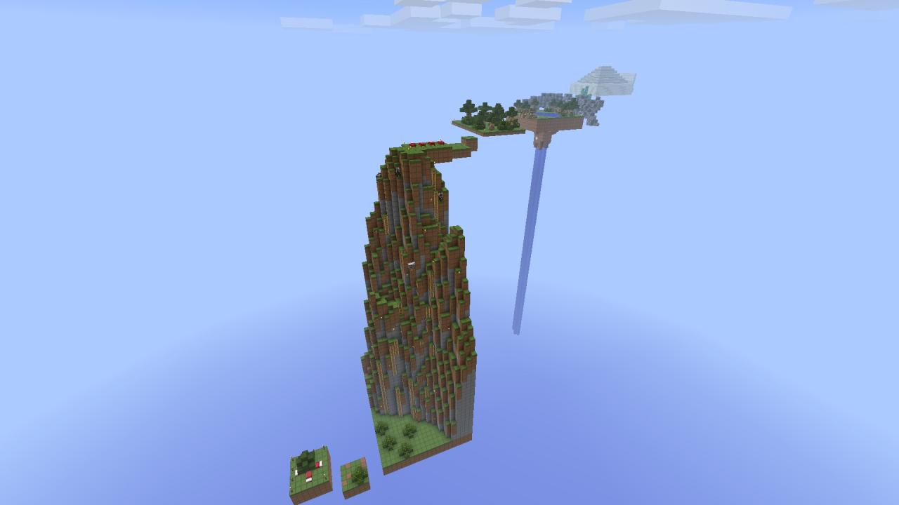 The Four Dimensions Minecraft Map