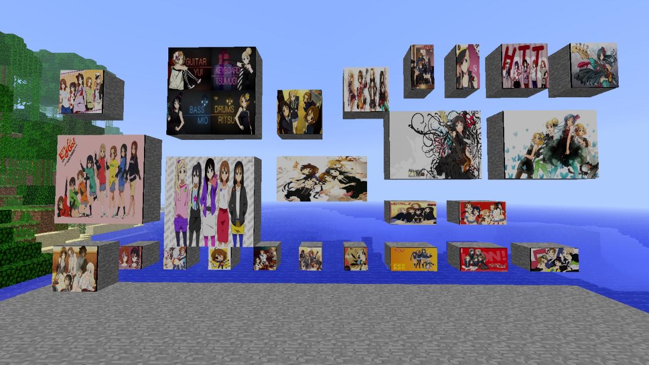K-On Picture Pack Minecraft Texture Pack